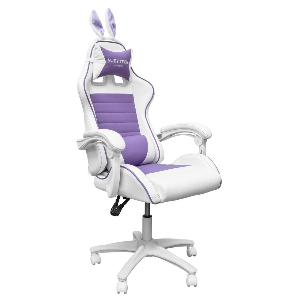 Silla Gamer Bunny Ergonómica Con Orejas, Blanco – VIRTUAL MUEBLES