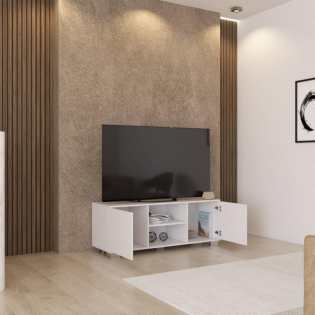 Mueble Multiusos Rayo, Blanco, con Dos Puertas y Un Entrepaño - VIRTUAL ...