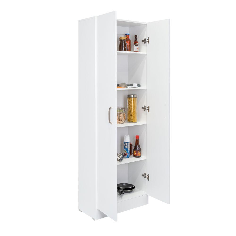 Mueble Multiusos Adelle, Blanco, con Variedad de Entrepaños - VIRTUAL ...