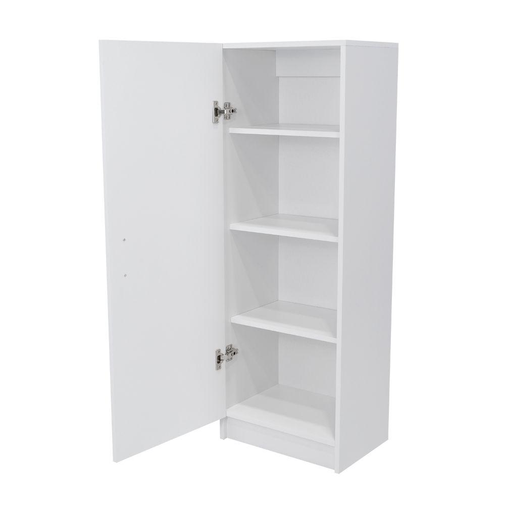 Mueble Multiusos Nadir, Blanco Nevado, con Una Puerta y Amplio Espacio ...