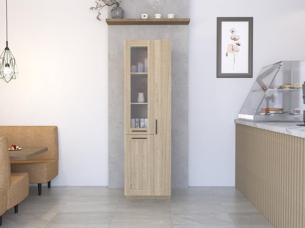 Mueble Multiusos Elica, Beige, con Entrepaños y Tres Puertas – VIRTUAL ...