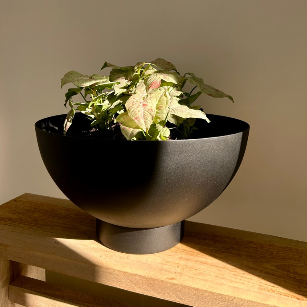 Matera Media Esfera Domus De 45cm, Negro Mate – VIRTUAL MUEBLES
