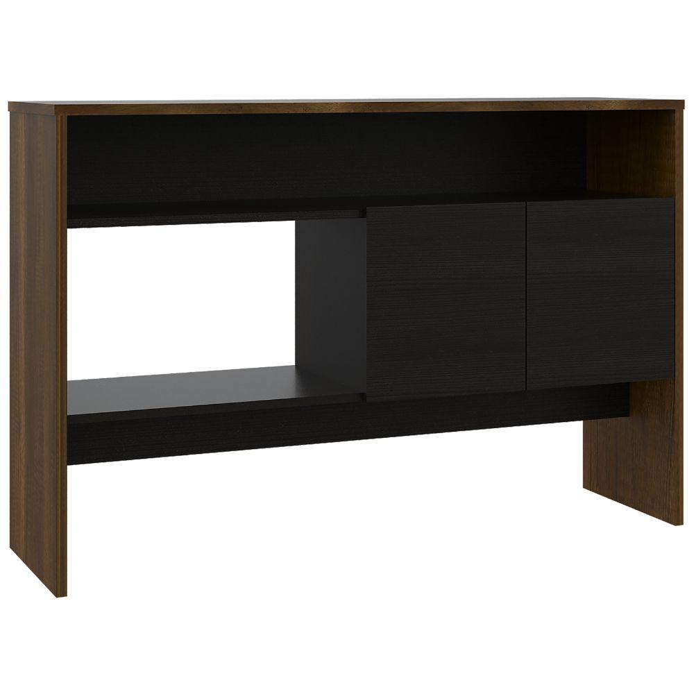 Mueble Multiusos Clasic, Cobre y Wengue, con Dos Puertas y Dos Entrepa ...