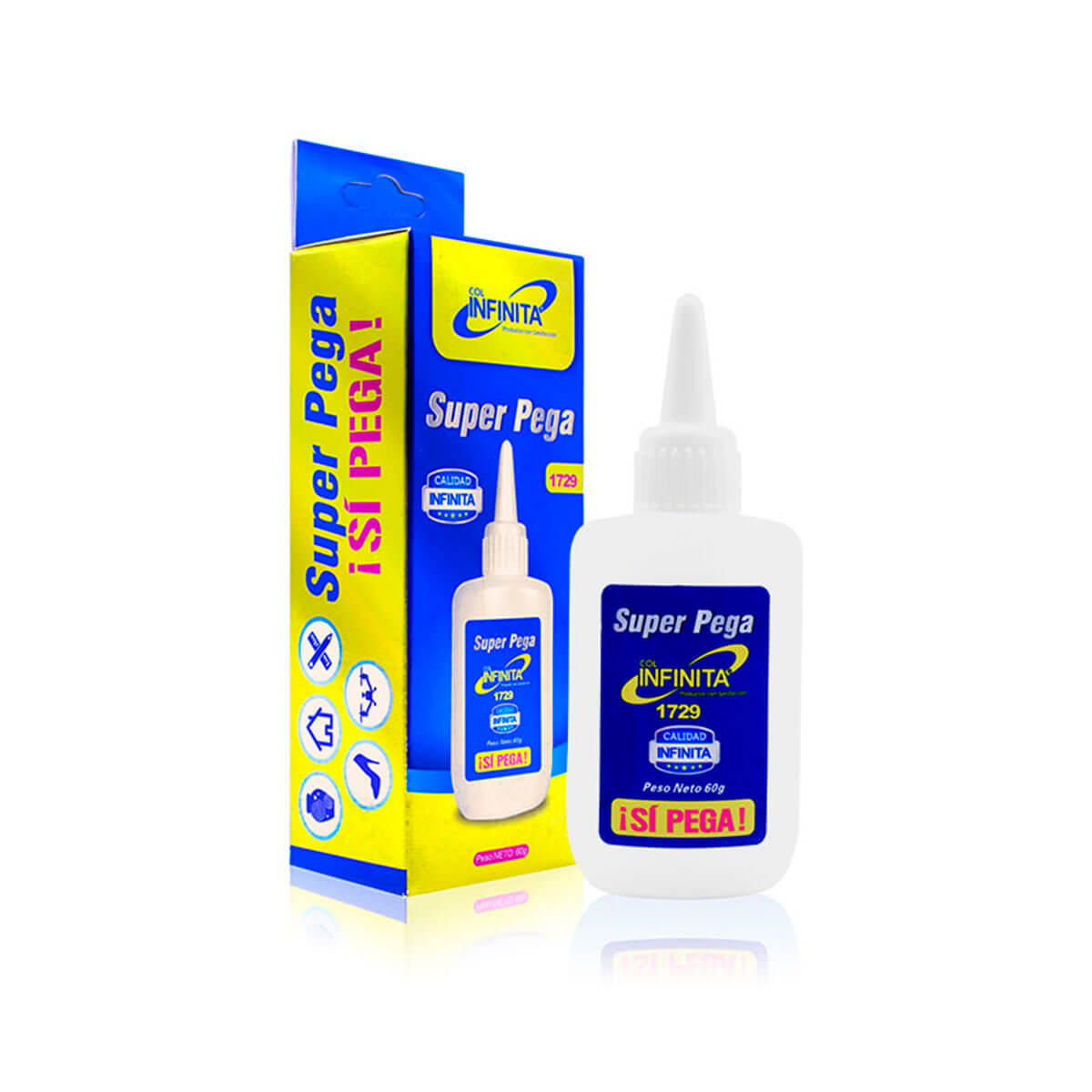 Super Pega infinita fijación fuerte de 60 gramos – VIRTUAL MUEBLES