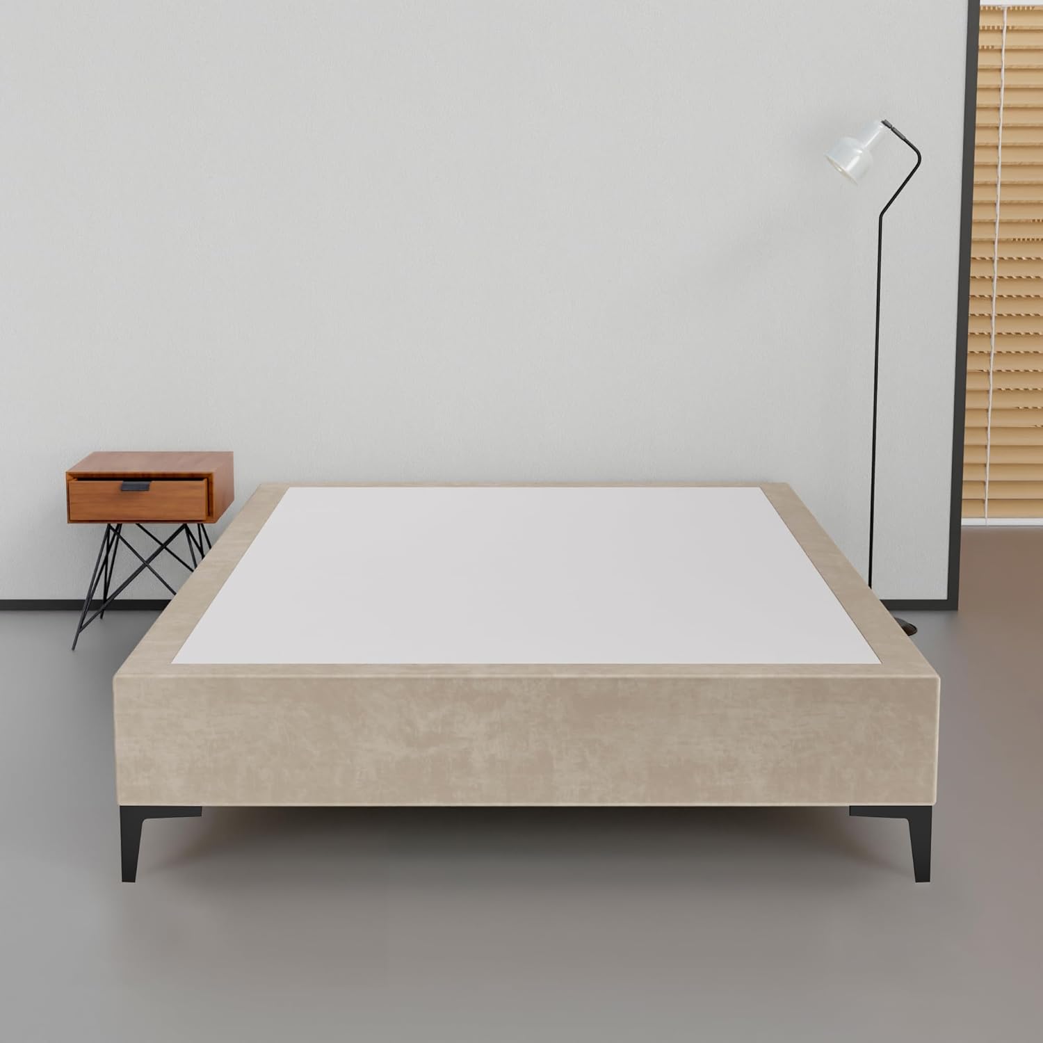 Cama Greaton VBGE-LP-6/0 de madera de terciopelo 38 cm, elegante y dur ...