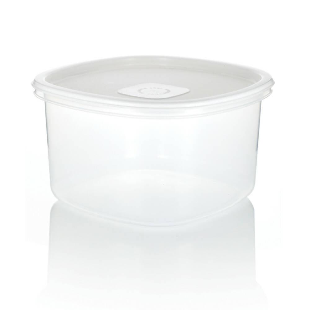 Recipiente Plus Cuadrado 4.5L Blanco – VIRTUAL MUEBLES